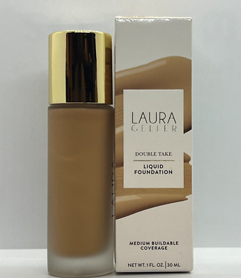 Laura Geller Double Take Liquid Foundation 400 Sand 1 fl oz BNIB | eBay
