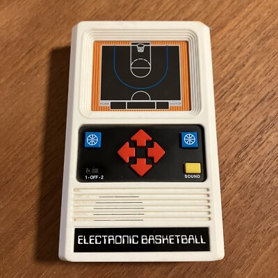 Mattel Basic Fun Electronic Basketball Handheld Hand Held Game | eBay