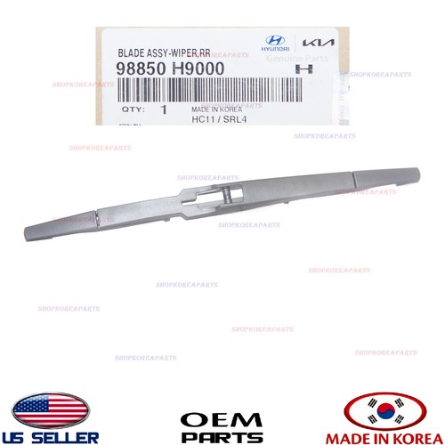 Genuine Rear Glass Wiper Blade ⭐OEM⭐ HYUNDAI VENUE 2020-2024 KIA RIO 2018-2023 | eBay
