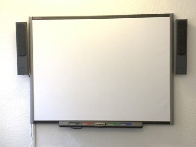 77” INTERACTIVE SMART BOARD, NEC PROJECTOR AND SMART SPEAKERS | eBay UK