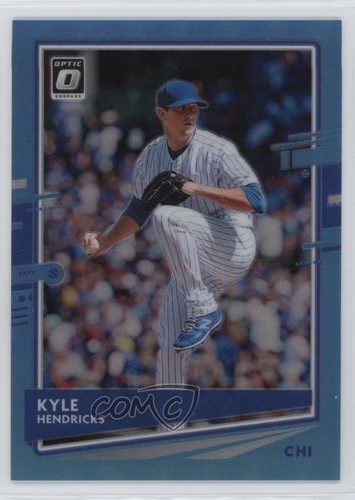 2020 Panini Donruss Optic Carolina Blue Prizm /50 Kyle Hendricks #145 ...