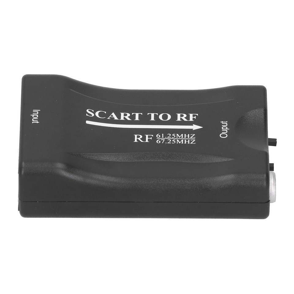 Converter Scart To RF Transformer Adapter Composite For TV Box Video HD ...
