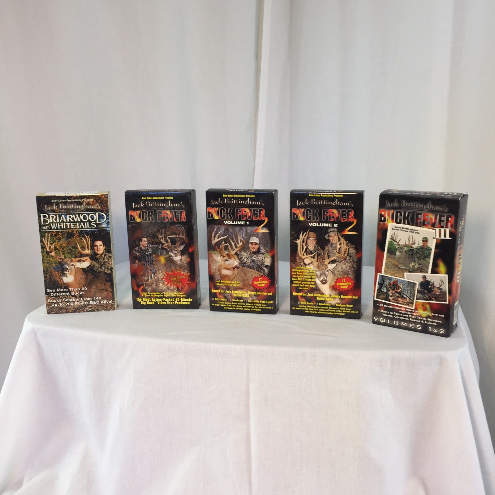 Deer Hunting Vhs Tapes Jack Brittingham Lot Of 6 | eBay