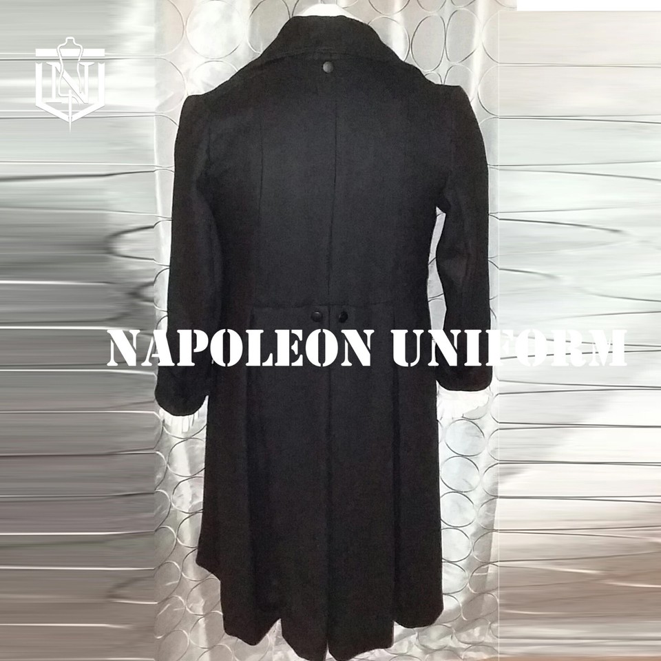 New Men Regency Double Breasted Inverness Greatcoat, Steampunk Black ...