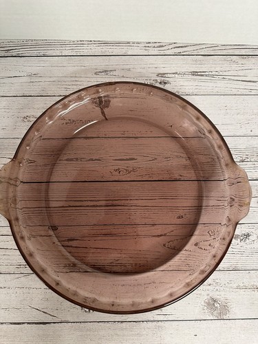 Pyrex Cranberry Visions Pie Plate | eBay