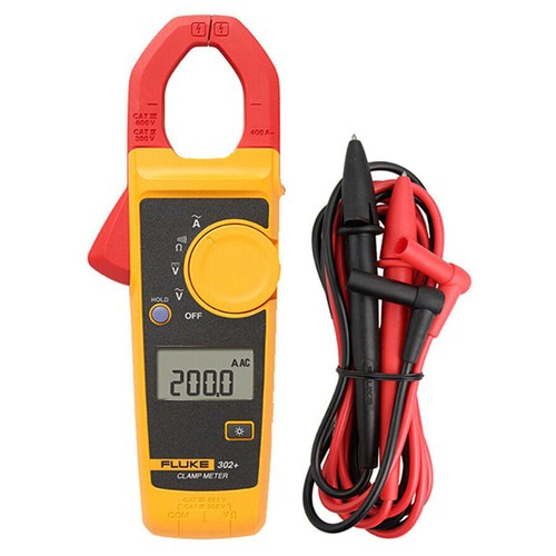 FLUKE 302+ CLAMP METER AC/DC Digital Multimeter Tester Handheld | eBay