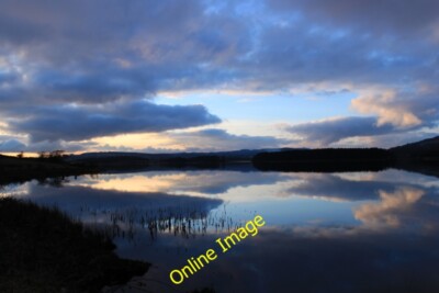 Photo 6x4 Cloud reflections in Loch Ore Lochgelly Beautiful cloud ...