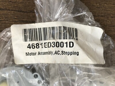 4681ED3001D LG Dishwasher Motor Assembly, AC, Stepping | eBay