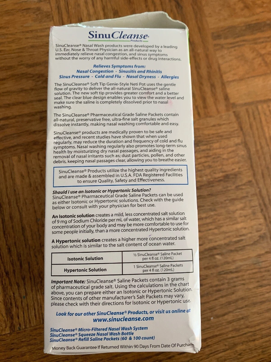 Equate Neti Pot With 50-Saline Packets Nasal Wash System, 50% OFF