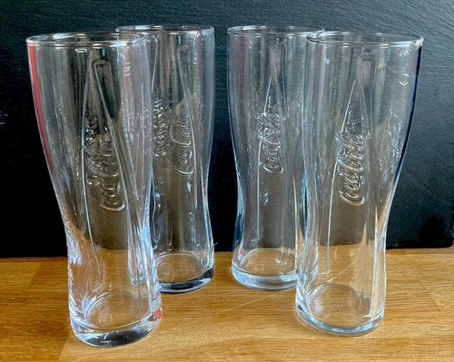 4 X New Coca Cola Coke Glasses | eBay UK