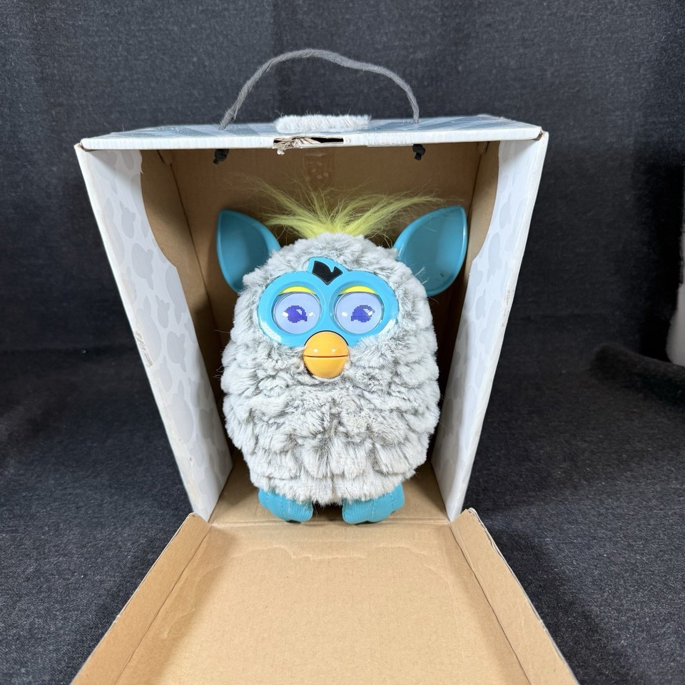 2012 Furby A Mind Of Its Own In Box Hasbro Rain Cloud | eBay