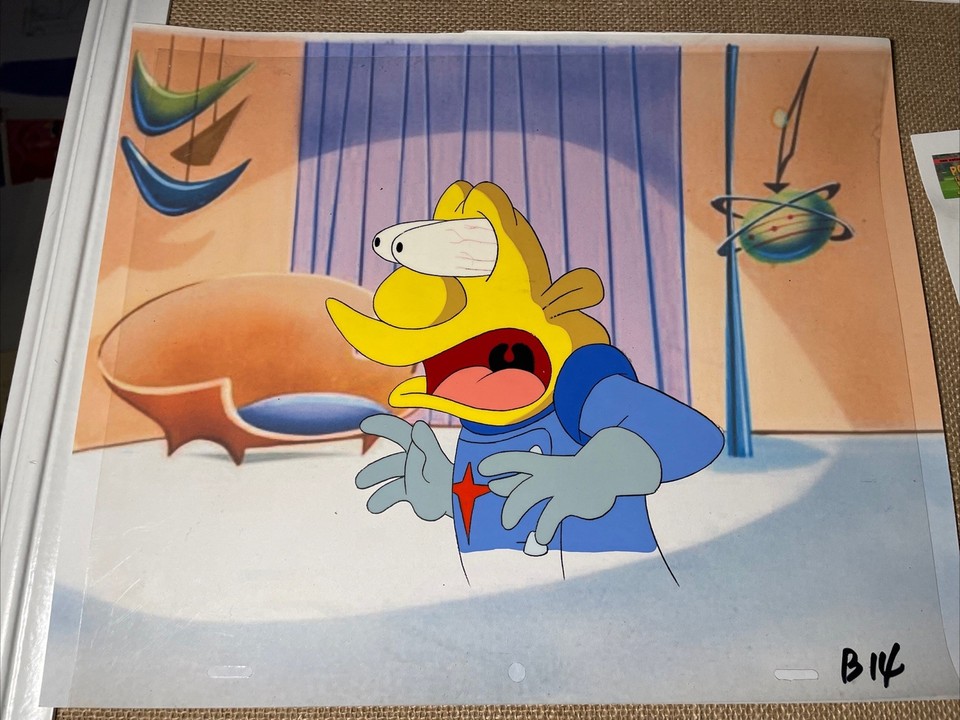 MR.BOGUS animation cels production art cel vintage cartoon network lot ...