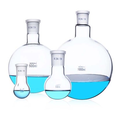 Lab Science flask Glass glassware laboratory Boiling Chemistry 5-1000ml ...