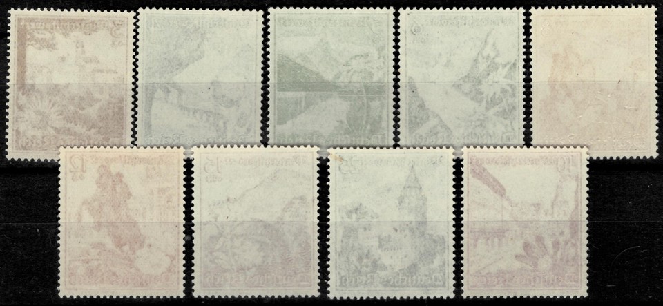 German Reich 1938 ☀ Charity / Buildings Castles set ☀ MNH set | eBay