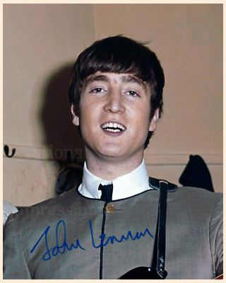 John Lennon Autograph signed Photo 8x10 REPRINT Autograph signed 2 | eBay