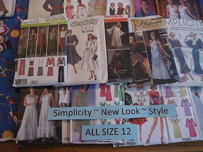 Simplicity Patterns (W) ~ All Patterns are Size 12 ...