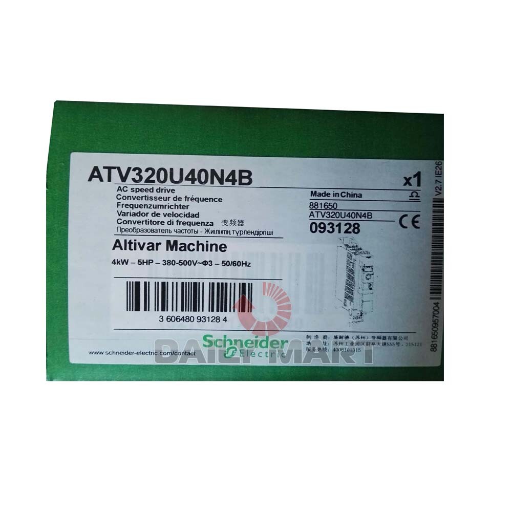 New In Box SCHNEIDER ATV320U40N4B Variable Speed Drive | eBay