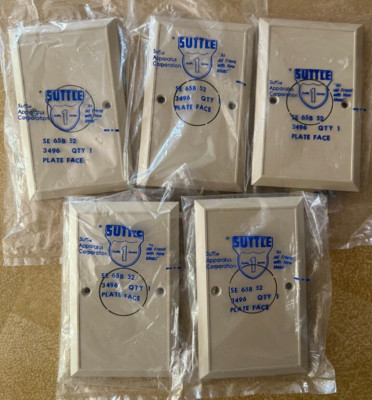 5 - Suttle Beige Wall Plate ~ Bell System SE-65B52 ~ 3496 ~ NEW | eBay