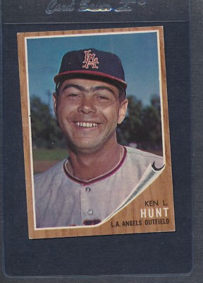 1962 Topps #068 Ken Hunt Angels EX/MT *3620 | eBay