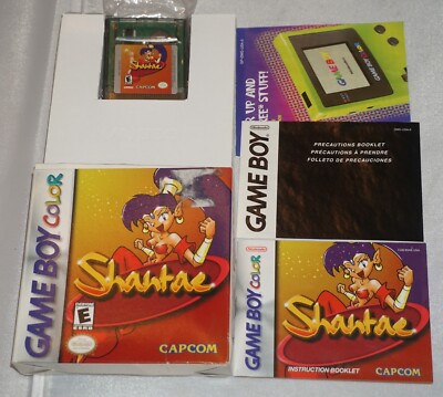 Shantae (Nintendo Gameboy Color Game Boy) Complete CIB Tested ...