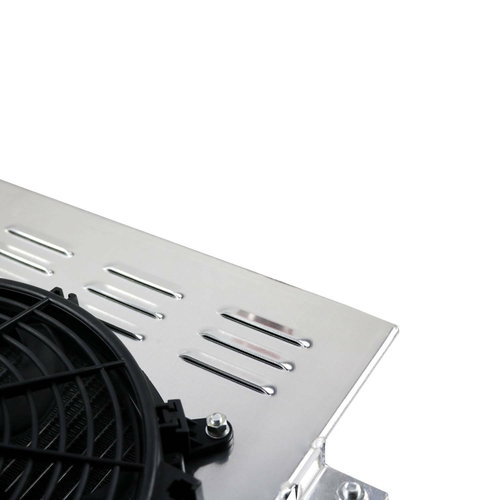 Aluminum Radiator Fan+Shroud for 1972-1986 73 1975 1985 JEEP CJ5/CJ6 ...