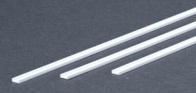Evergreen Styrene Channel .188 4.8mm (3) - Model Railroad Scratch ...