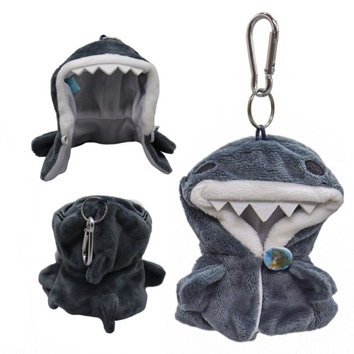 Shark Pattern Doll Shirt Plush Hoodie Accessories Doll Hat for labubu ...