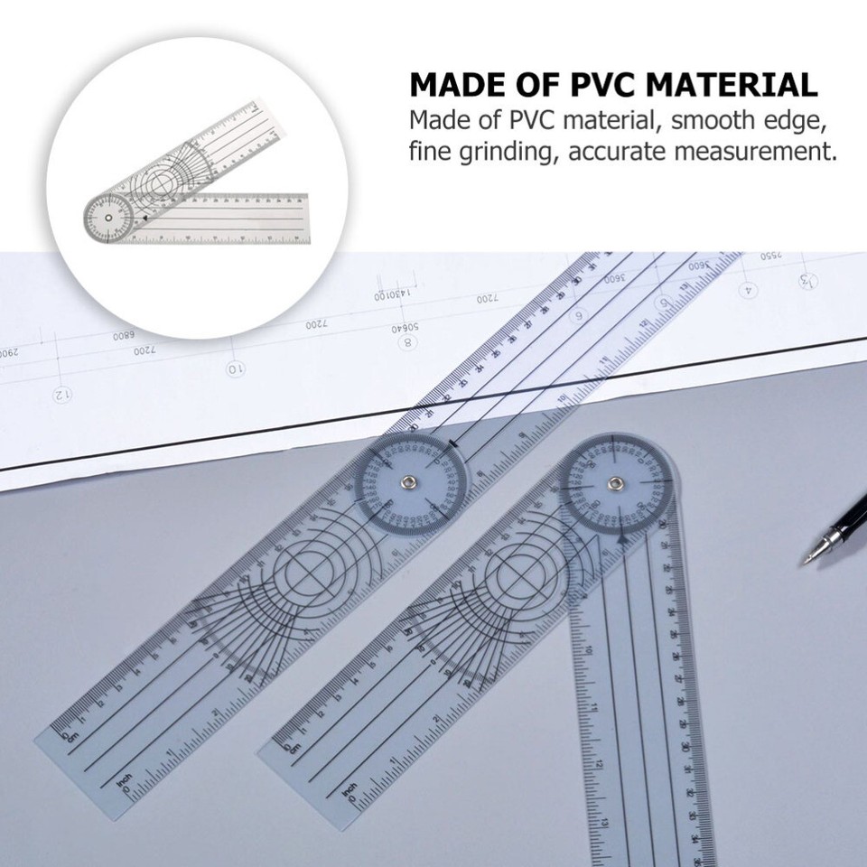Medical Angle Ruler Protractors Goniometer for Body Measuring Tape ...
