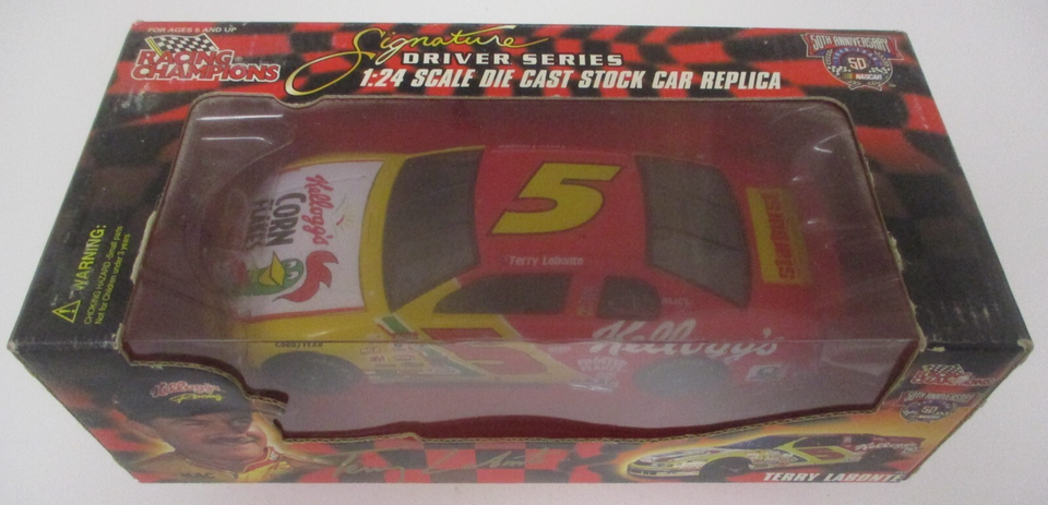 1998 RACING CHAMPIONS SIGNATURE SERIES #5 TERRY LABONTE 1:24 SIGNED ...