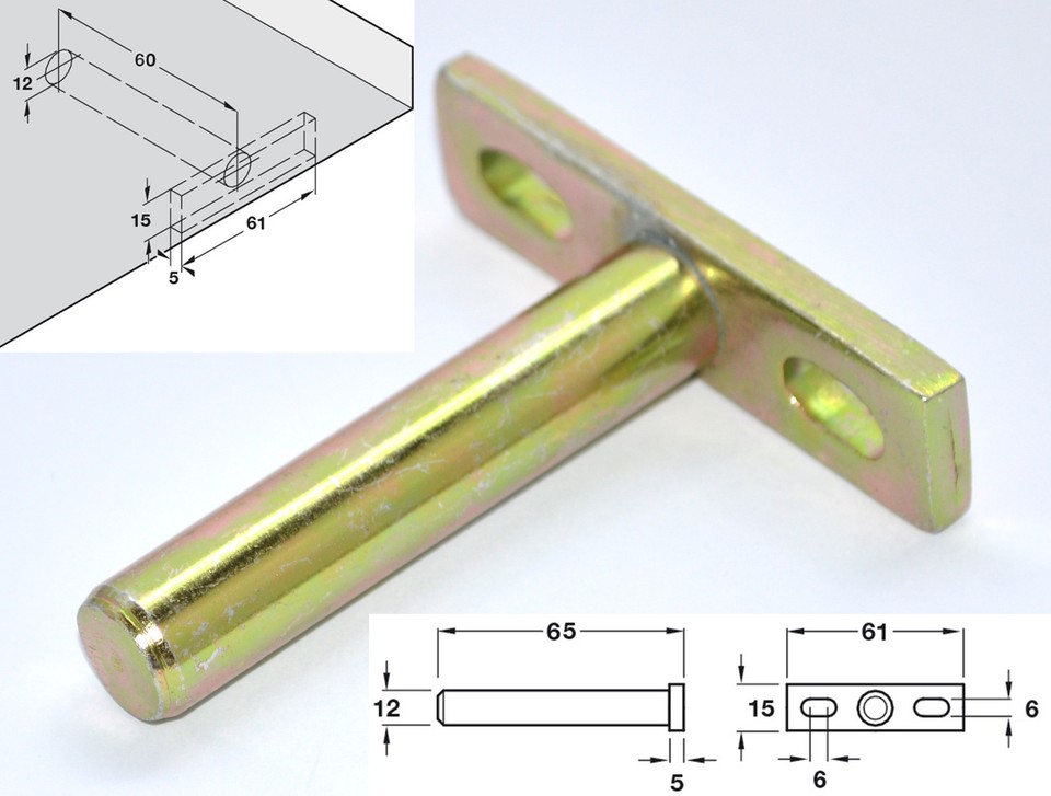 SINGLE FLOATING SHELF BRACKET CONCEALED HIDDEN SUPPORT SCREW MOUNTING ...