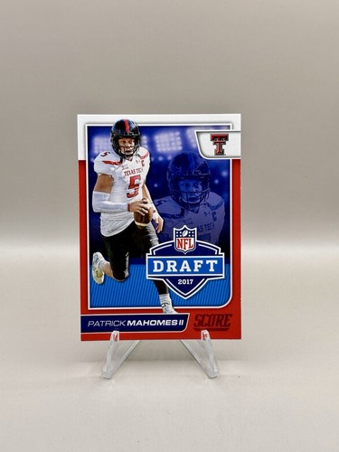 2017 Score NFL Draft #2 Patrick Mahomes Rookie Card RC Chiefs | eBay