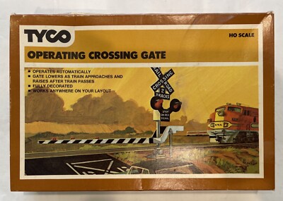 HO Scale TYCO Operating Crossing Gate No. 908 in Original Box | eBay