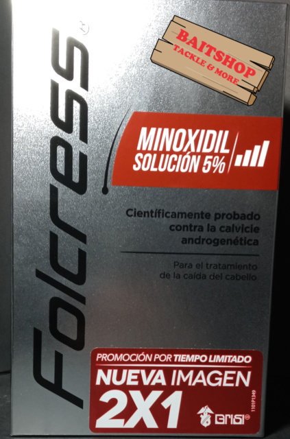 Grisi Folcress Minoxidil 5% Hair Loss Solution (2.03oz - 2 Pack) for ...