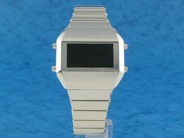 SILVER Rare Old Vintage 70s 1970s Style LED LCD DIGITAL Retro watch | eBay