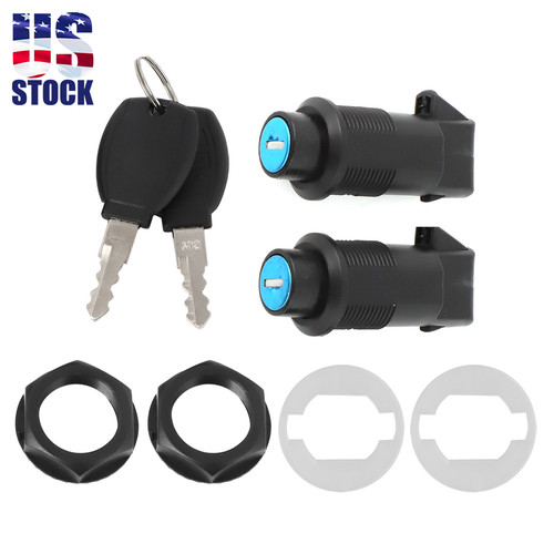 US Replacement RS Lock Set w/ 2 Key Rebuild Kit For Hard Saddlebags ...