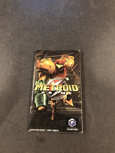 metroid prime gamecube manual only | eBay