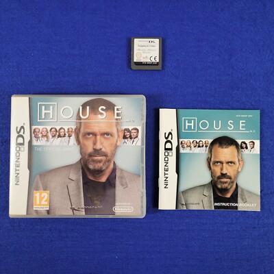 ds HOUSE M.D MD The Official Game (Works In US) REGION FREE PAL UK ...