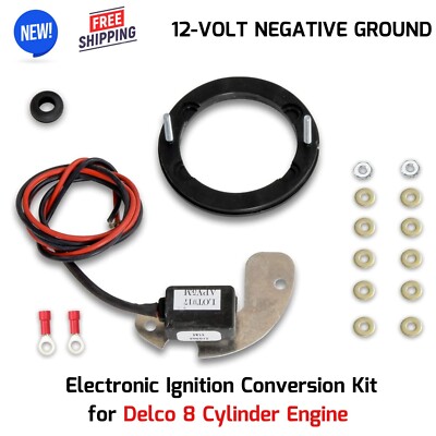 Electronic Ignition Conversion for Delco 8 Cylinder Engine GM Point ...