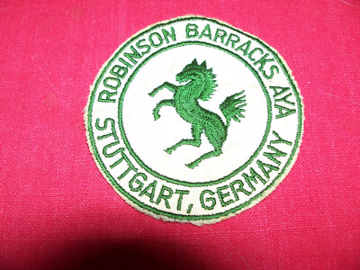 Old Patch Robinson Barracks AYA Stuttgart Germany US Army Garrison ...