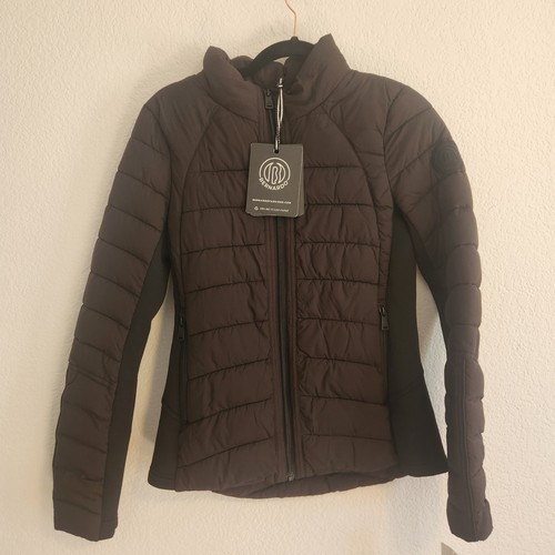 Bernardo Womens XS Performance Packable Puffer Hooded Jacket Double-Zip ...