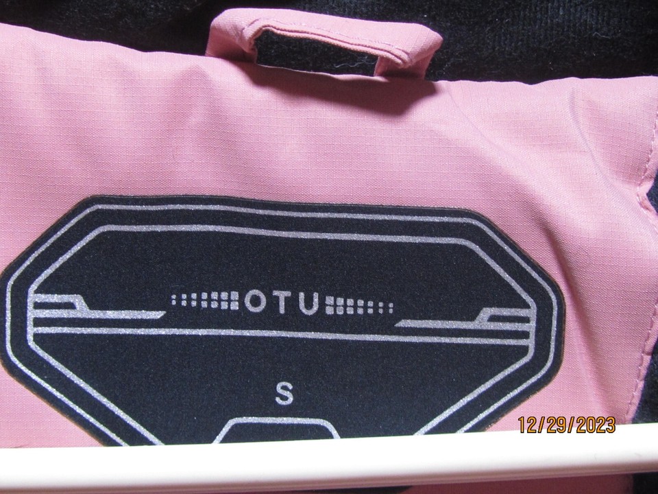 OTU Winter Coat Jacket NWT Dusty Rose Pink Small with Detachable Lined ...