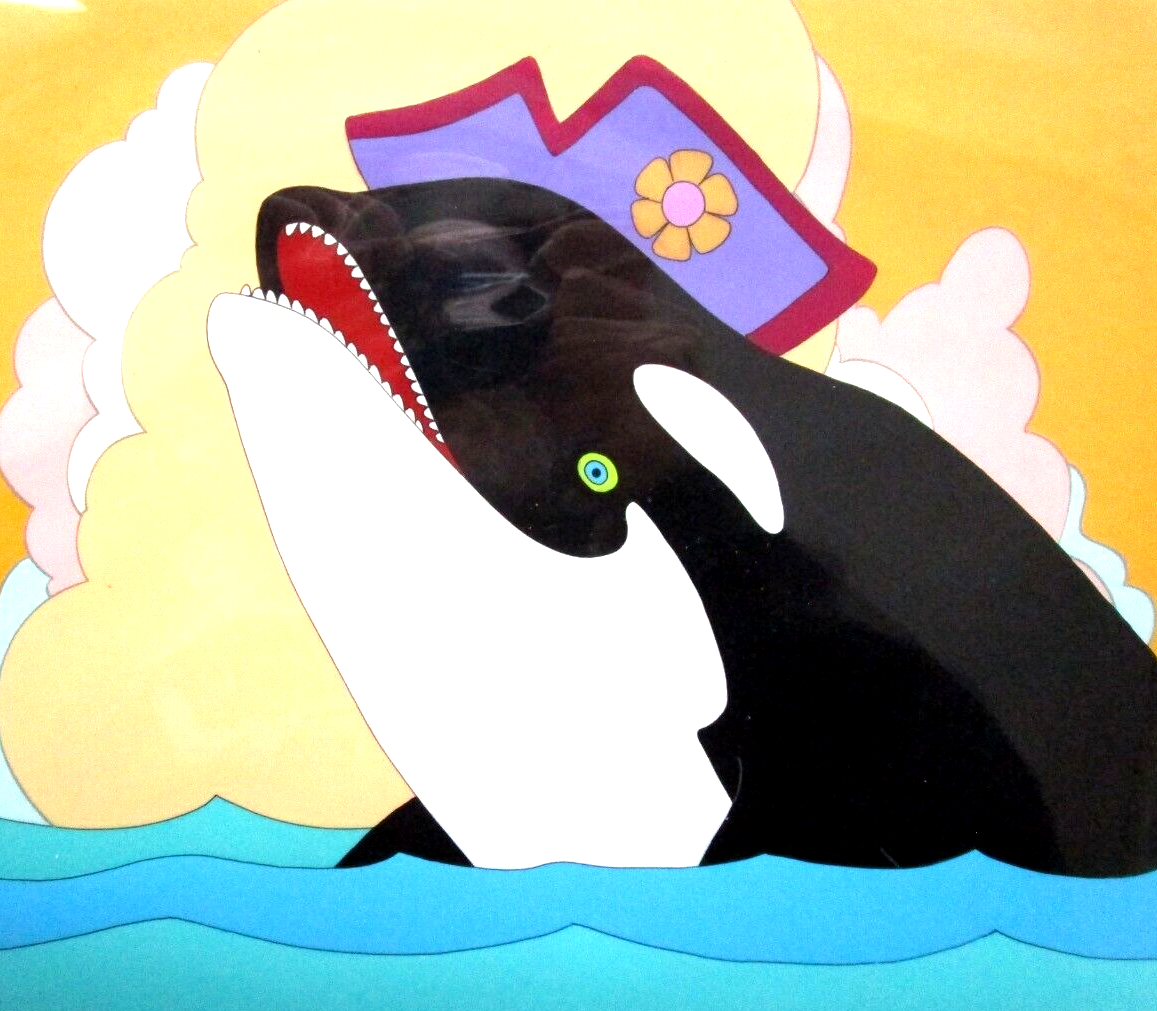 SEA WORLD SHAMU ORCA KILLER WHALE COMMERCIAL ORIGINAL ANIMATION ...
