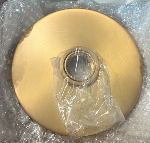 Watermark SS-TFP100-SG Thermostatic Valve Plate Trim SATIN GOLD New! | eBay