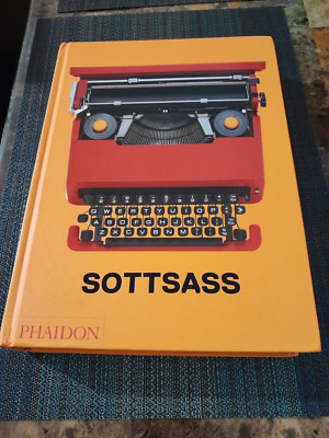Ettore Sottsass Book HARDCOVER (Red Olivetti Valentine Typewriter) Like ...