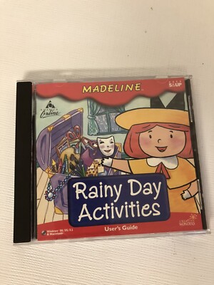 Madeline Rainy Day Activities CD ROM Computer Users Guide Creative ...