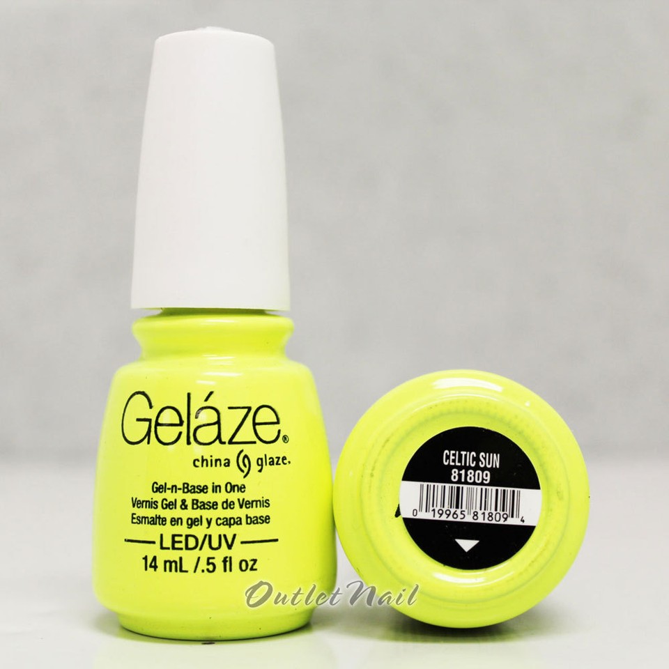 Geláze Gelaze by China Glaze 15mL Gel-n-Base In One Gel Polish @Pick ...