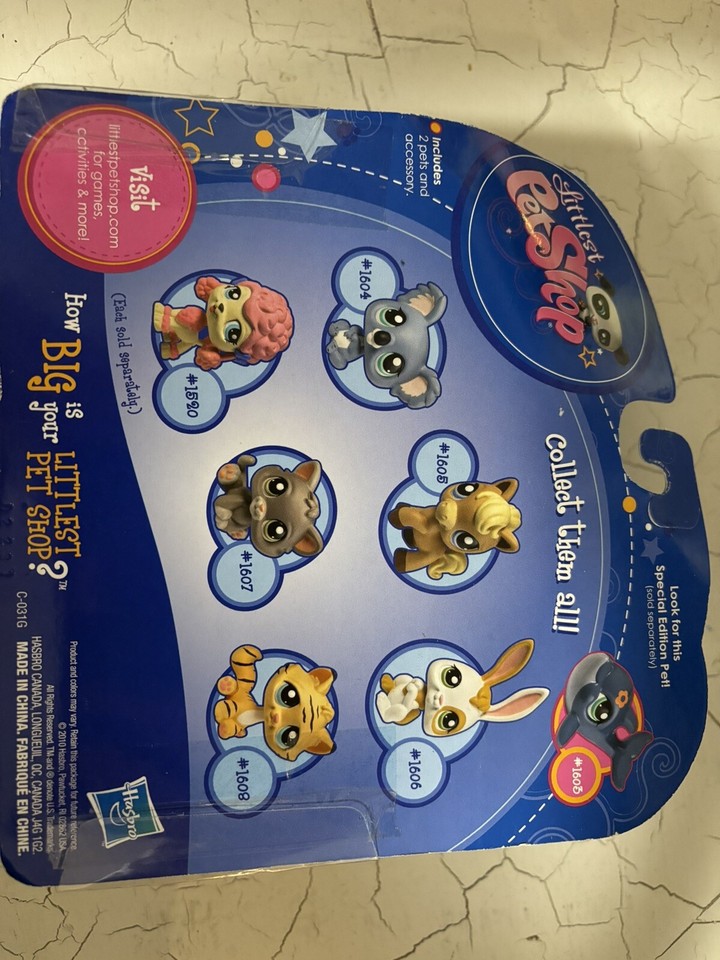 Littlest Pet Shop LPS New #1607 and #1608 | eBay