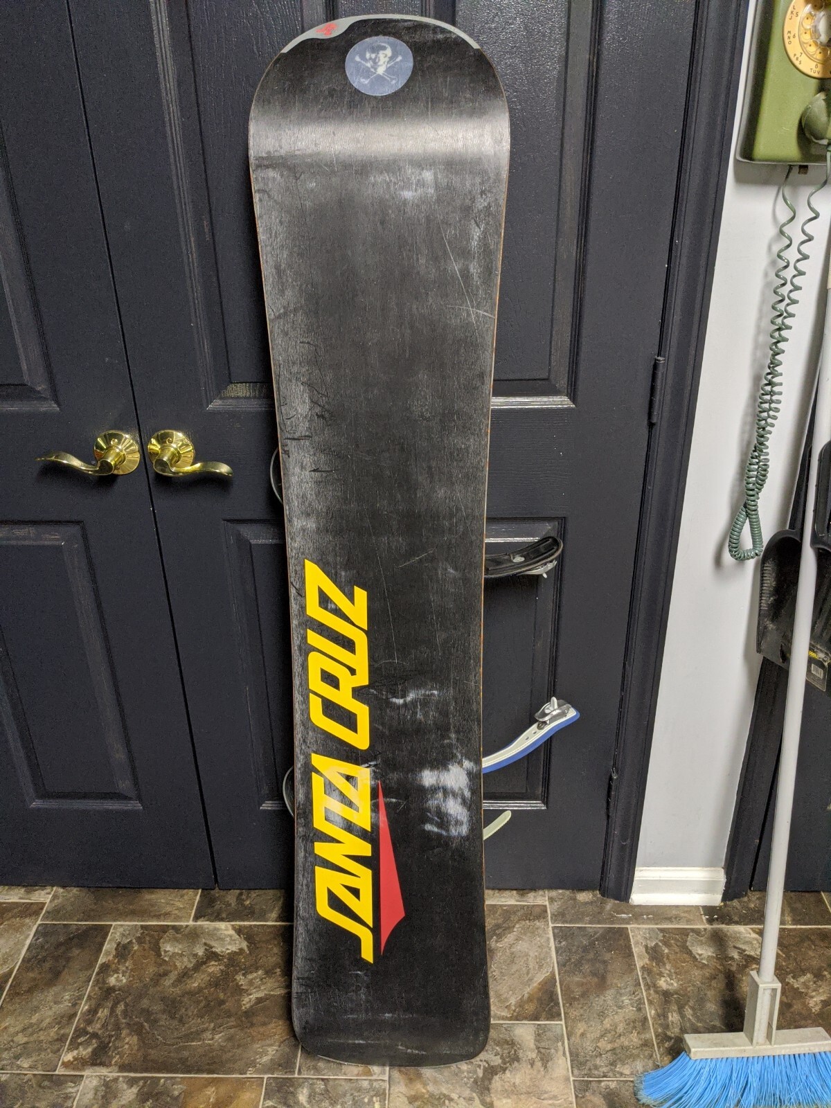 Santa Cruz Snowboard Fw158 SC SC With Drake F60 Bindings. | eBay