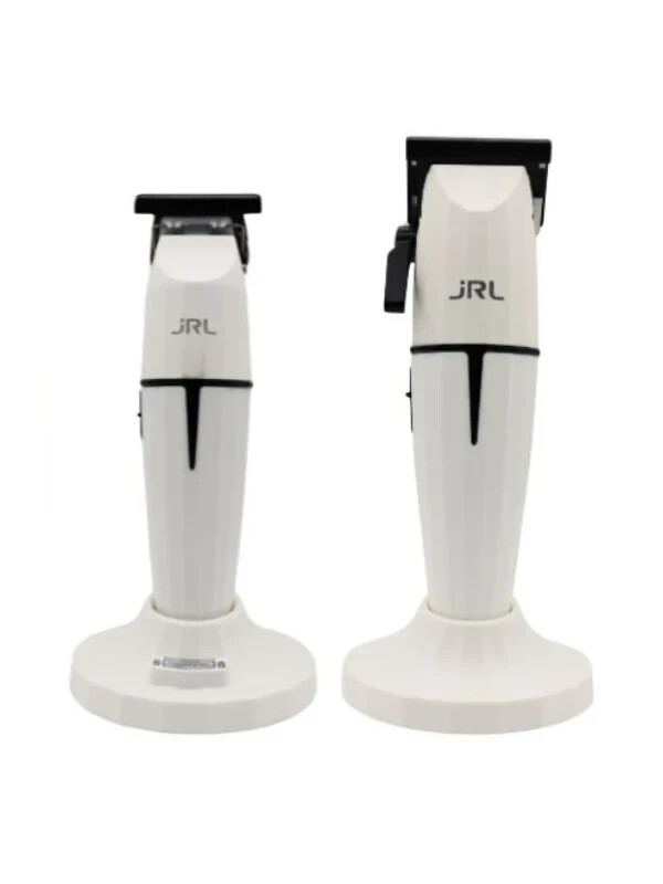 JRL White Ghost Hair Clipper & Trimmer SET - Onyx with Docks - BRAND ...