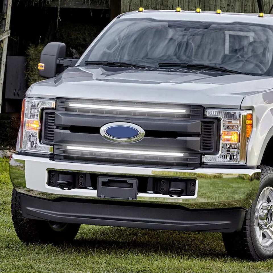 For 2017-2022 Ford Super Duty F-250 LED Grill Accent Lights Bar DRL ...